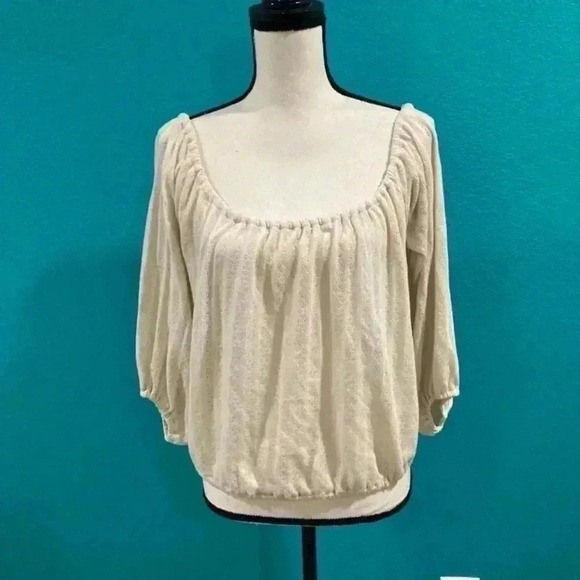 Free People | Tops | Free People White Knitted Top | Poshmark